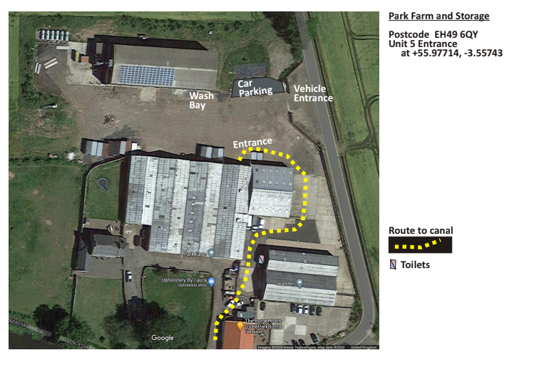 LKR Have Moved to Park Farm! – Linlithgow Kayak Racing
